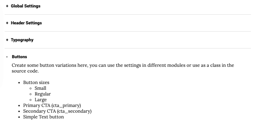 Magazine Theme Documentation Theme Modules